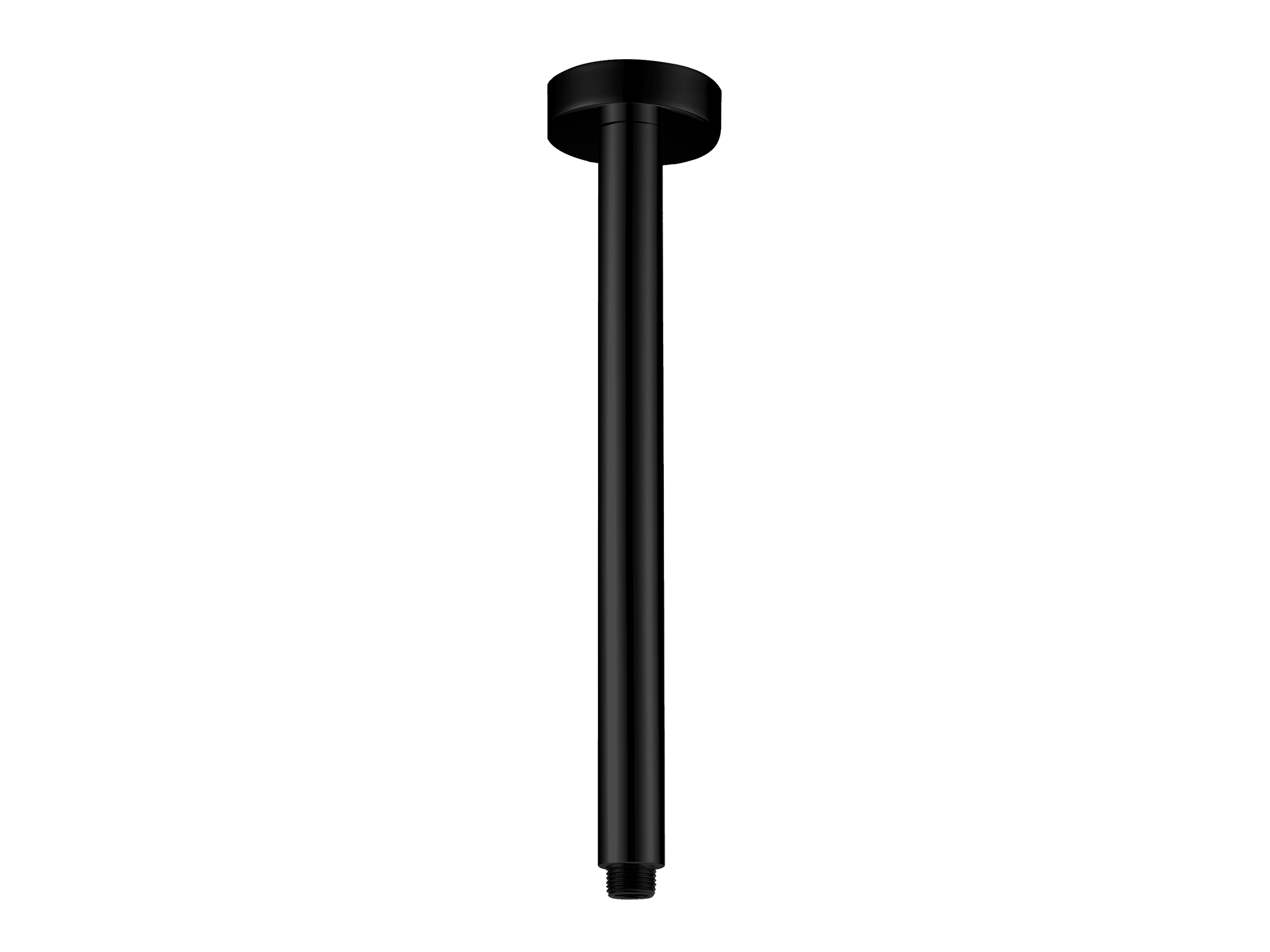 Maple 300mm Ceiling Arm Matte Black – Lushh Impressions
